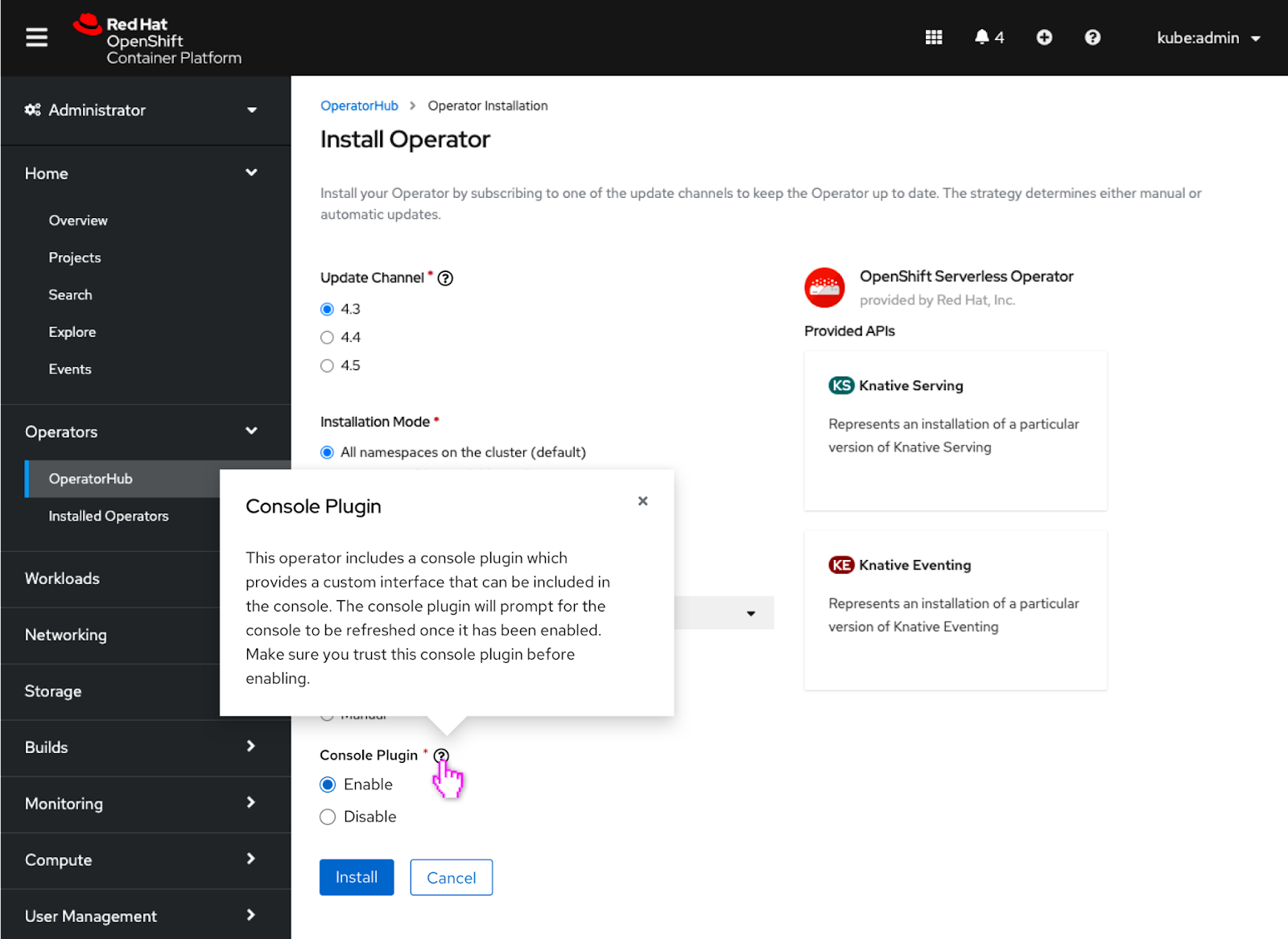 A Guide to Managing Plugins in OpenShift 4.10